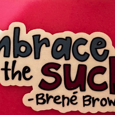 Clear is Kind Brene Brown Quote Vinyl Sticker - Etsy