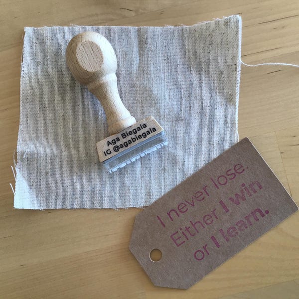 Custom Loyalty Card Stamp With Mini Letter Stamp, Loyalty Card Design ...