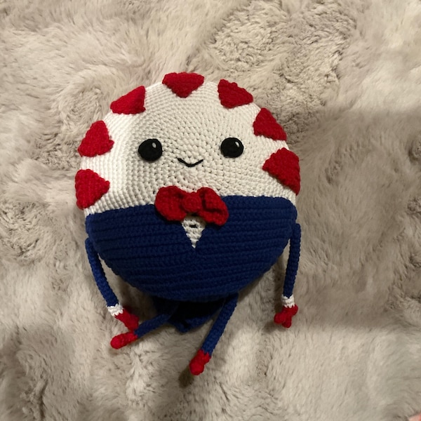 Crochet Pattern Peppermint Butler Inspired Plushy - Etsy Canada
