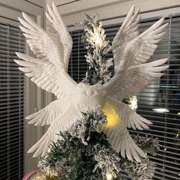 Biblically Accurate Angel Tree Topper 260mm (10.5 Inches) Wide Wingspan ...