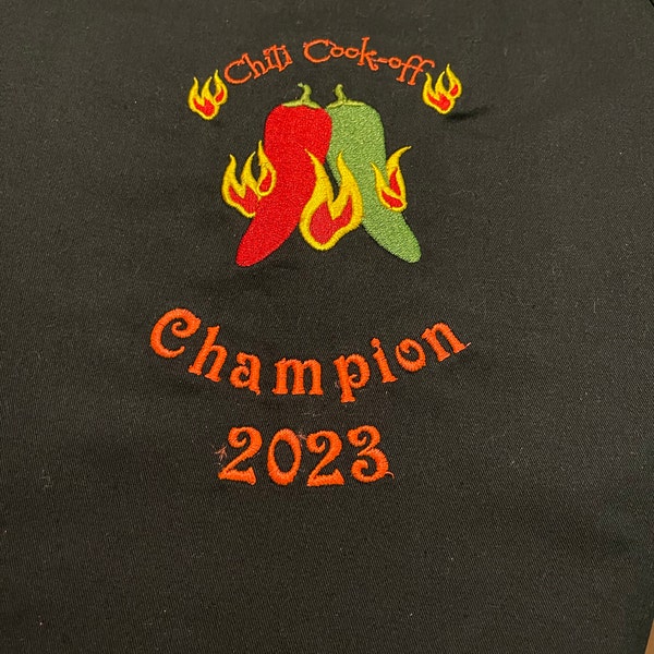 Chili Cook-off - Machine Embroidery Design - Etsy