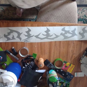 Custom Text Outline Y2 Windshield Graphic Decal Car Sticker Banner JDM ...