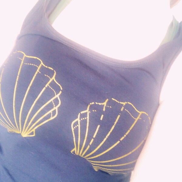 Seashell Seaside Bride Women's Racerback Tank Top - Etsy