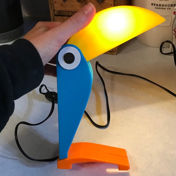 3D Printed Toucan Wall Clock - Etsy