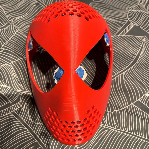 Spider-man Face Shell 3D Printed Mask - Homecoming Spiderman - Amazing ...