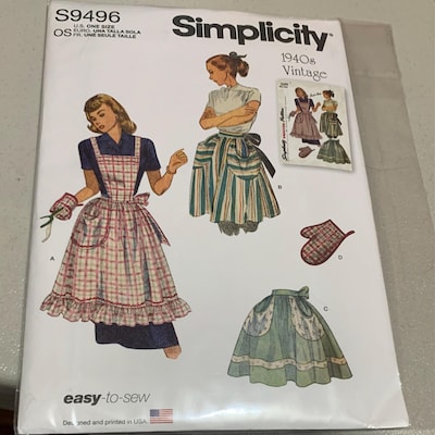 Toddlers and Child's Costumes Simplicity Sewing Pattern 1303 - Etsy