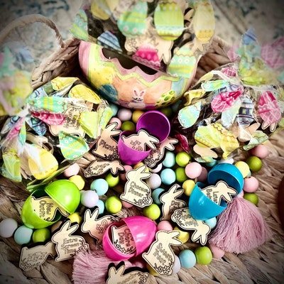 Redeemable Easter Token SVG, Kids Easter Laser Files, Easter Coin SVG ...