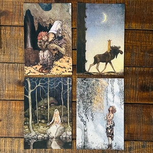 Fairy Tale Illustrations on Refrigerator Magnets. Poland - Etsy