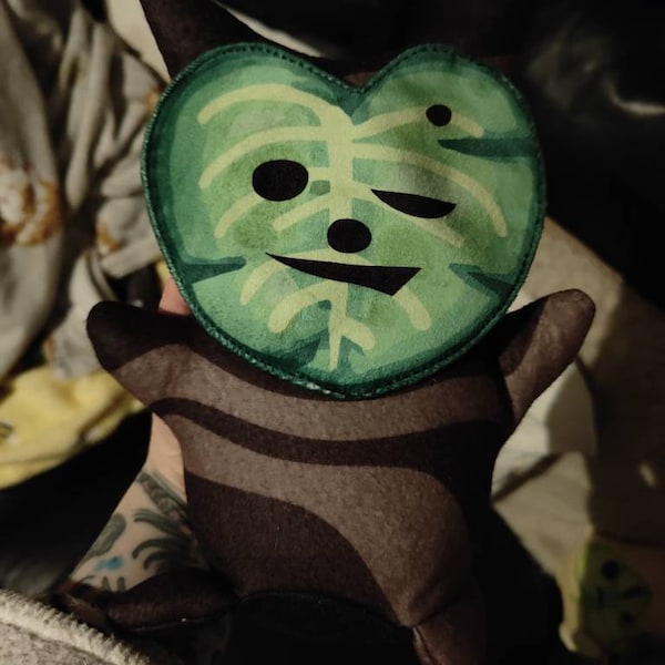 Korok Plush: Legend of Zelda Inspired Polyester Fleece Plushie - Etsy