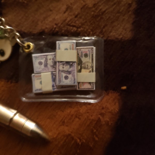 Handmade Mini Money Stack Bag Charms! Manifesting Money Bags - Etsy