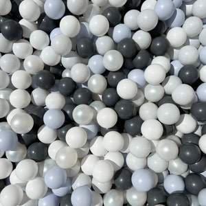 Balls for Ballpit, 36 Colors 2,76 7 Cm, Plastic Balls, Non-toxic, Soft ...