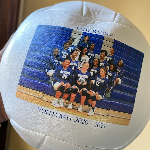 Custom Photo Volleyball - Full Regulation Size - 2 Sided Printing ...