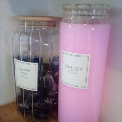 Cream Tea Coffee Sugar Labels Bundle, Waterproof & Oil Resistant ...