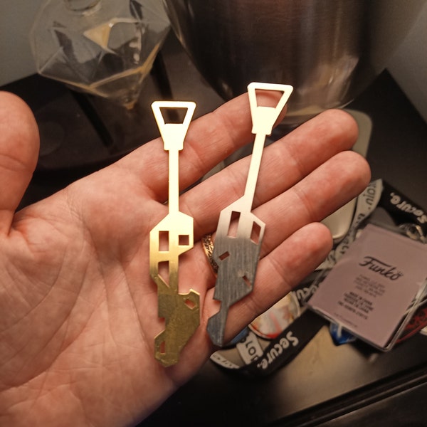 SOLID METAL Jedi Temple Guard Keys Cosplay Star Wars the Clone Wars ...