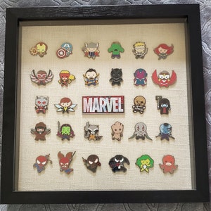 Custom Disney Castle Pin Display Shadow Box - Etsy