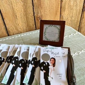 Bridal Shower Wedding Scratchers Scratch off Lottery Tickets Game - Etsy