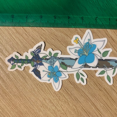 Master Sword Vinyl Waterproof Die Cut Sticker 3.5 Inch Legend of Zelda ...