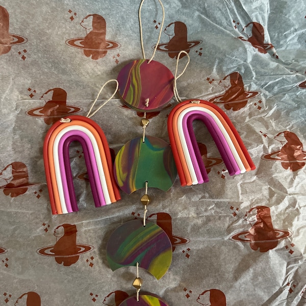 57# Blush Moons | Wall Hanging | Moon Phases | Moon Accents | Home ...