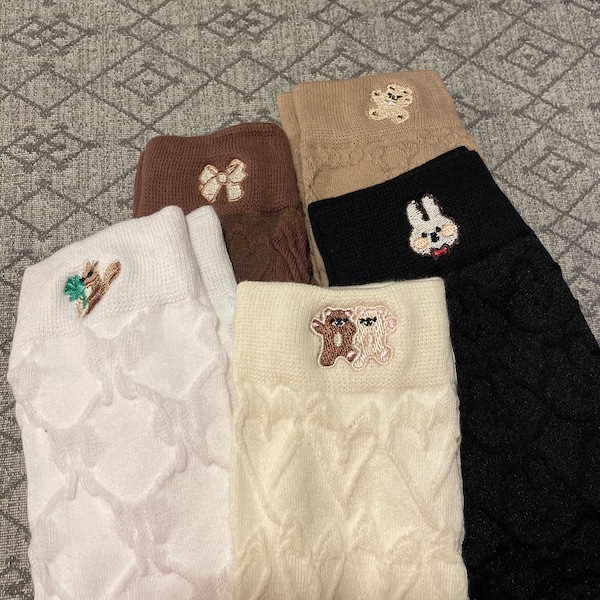 For My Deer Friend Crew Socks Etsy