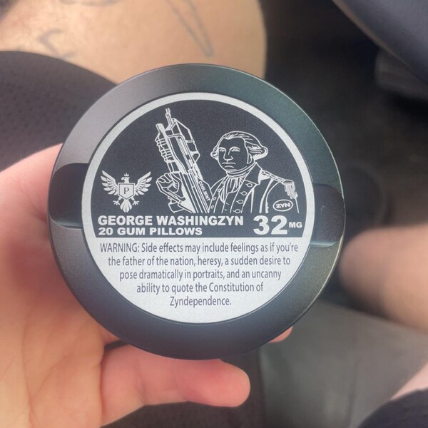 Metal Zyn Can, Metal Snus Can, Zyn Tin, Snus Container, Snus Holder ...