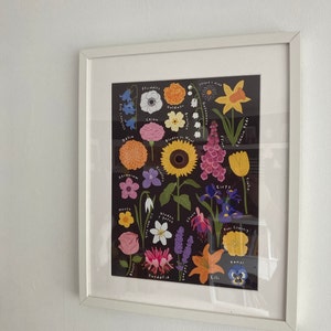 Flower Map of Wales, Blodau Cymru, Welsh Flowers Map, Welsh County Map ...