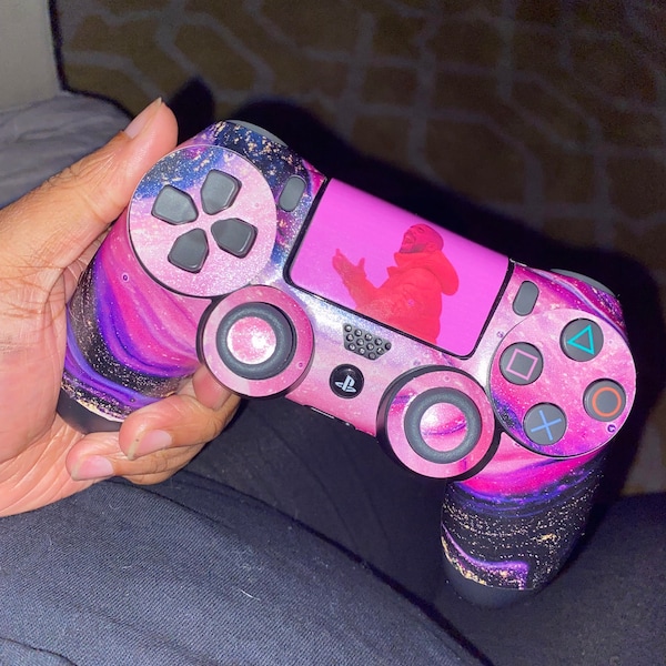 Personalized Playstation 4 PS4 Controller Custom Touchpad Full Color ...