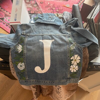 College or Team Logo Jacket - Etsy