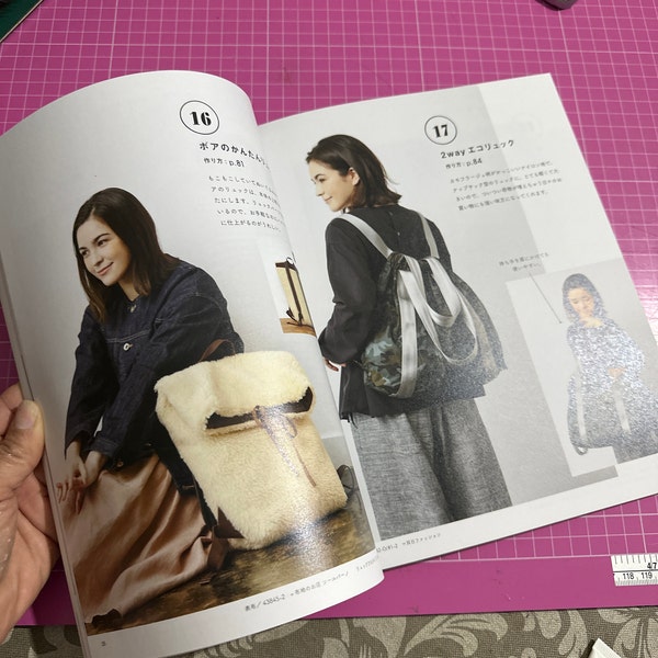 Let's Make Backpacks - Japanese Craft Book - Etsy