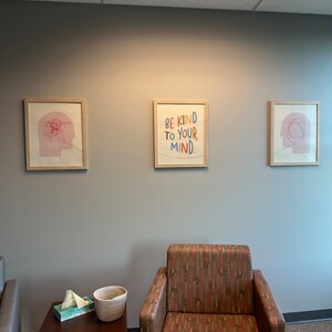 Retro Mental Health Posters, Set of 20 Prints, Therapy, Counseling ...