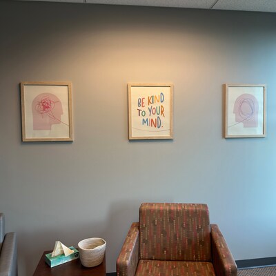 Retro Mental Health Posters, Set of 20 Prints, Therapy, Counseling ...