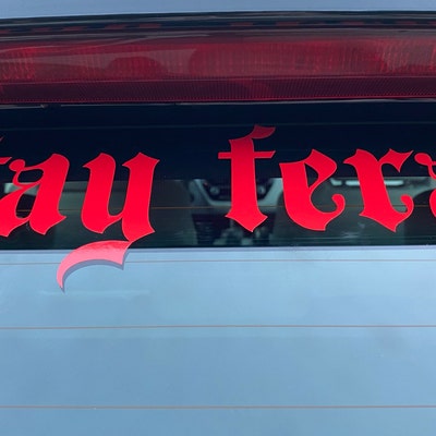 Cute Baphomet Demonic Goat Decal Spooky Decal Gothic Decal Spooky Cute ...