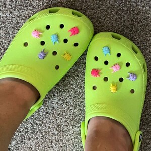 Deluxe Metal Dog Shoe Charm for Rubber Clogs Yorkie, Pomeranian, Bichon ...