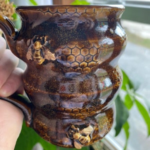 Honey Bee Hive Mug - Etsy