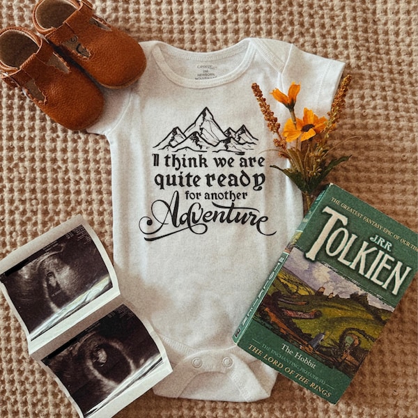 Another Adventure Onesie®, Fantasy Baby Announcement, Adventure ...