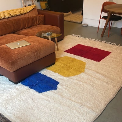 Tapi Marocain Morocco Rug Tapi Berbere Tapi Color Beni - Etsy