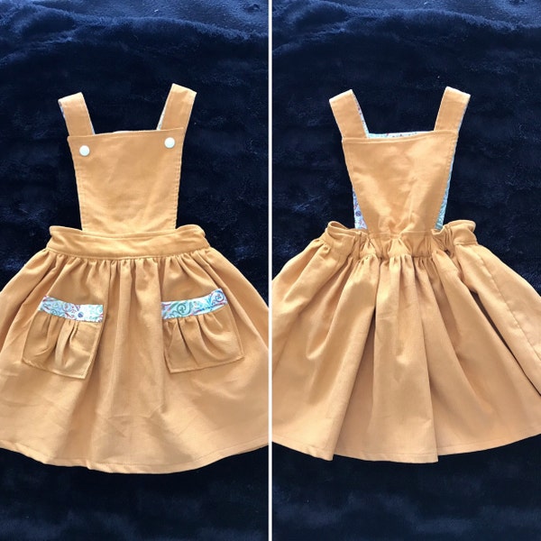 Baby Pinafore Dress PDF Sewing Pattern - Etsy