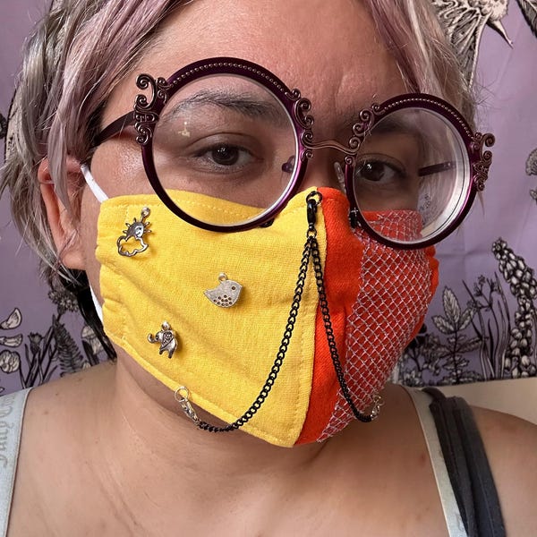 Goth Face Masks, Punk Face Masks, Gothic Face Masks, Cyberpunk Face ...