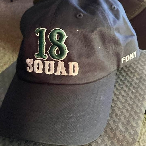 Free Personalization Any 3D Numbers Firefighter Squad Hat, Firefighter ...