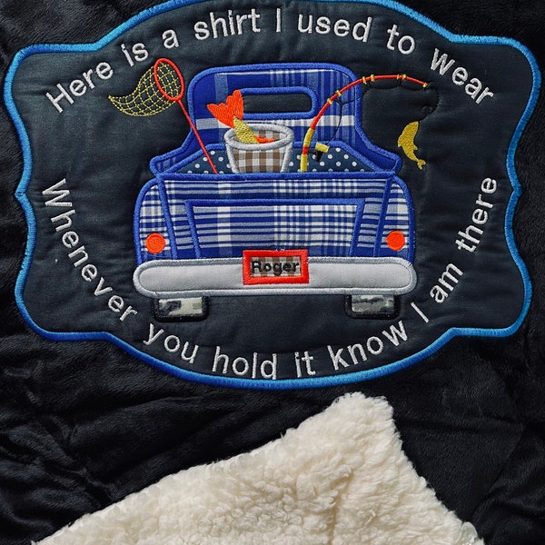 Fishing Truck Applique Embroidery Design, Retro Truck Machine ...