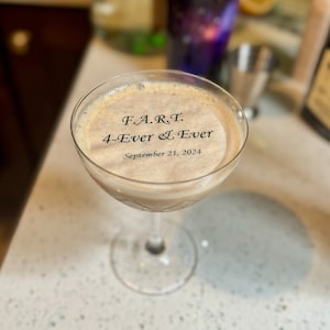 50 Personalized Edible Drink Toppers Quinceañera XV Design Custom Wafer ...