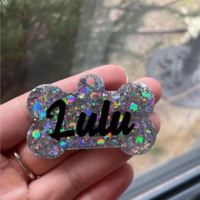 Beach Dog Tag, Resin Dog Tags, Dog Tags, Personalised Dog Tags, Custom ...