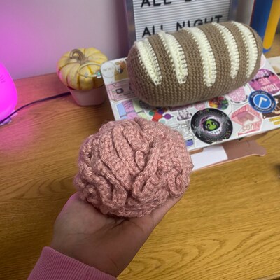 Anatomical Brain Crochet Pattern PATTERN ONLY Instant DOWNLOAD ...