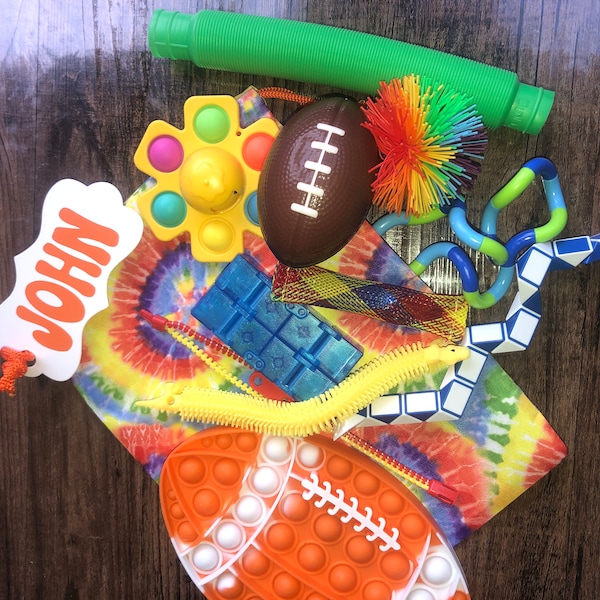 Personalized Fidget Box, Mystery Fidget Box, Fidget Toys Slime Candy ...