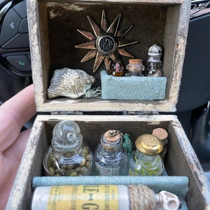 Miniature Witches Hutch Mage Cabinet Wizard Works Cabinet - Etsy