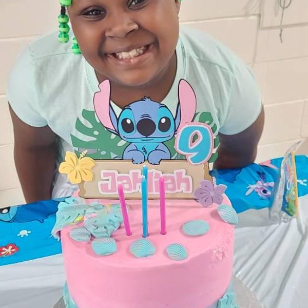 3D Ohana Cake Topper - Etsy