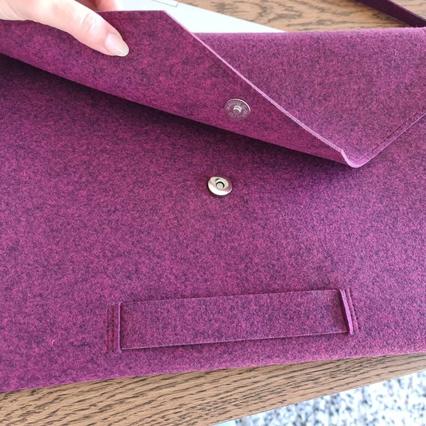 Case for Laptop, Minimalist Cover, Eco Felt Sleeve for Laptop, Case for ...