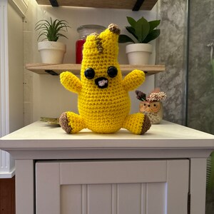 Cute Banana Peely Plush Crochet Pattern PDF - Etsy