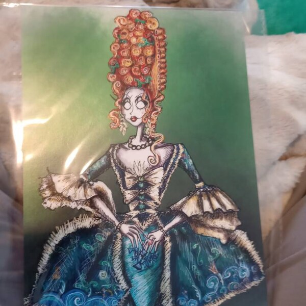 Custom Portraits in Tim Burton Style | Gothic Drawings for Weddings ...