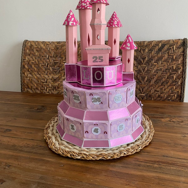 3d SVG - Castle Advent Calendar Christmas - Castle Advent Calendar (svg ...