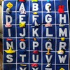 ABC Alphabet Wall Hanging (BLUE) Educational Chart Toddler Preschoolers ...